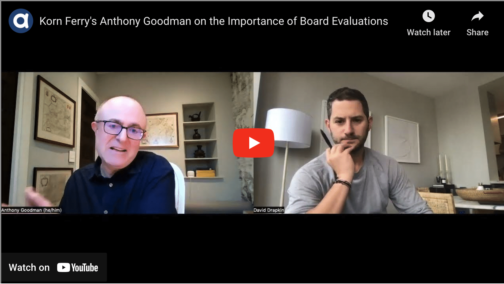Korn Ferry's Anthony Goodman on the Importance of Board Evaluations